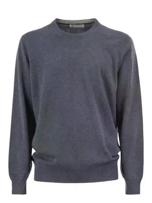 Brunello Cucinelli Cashmere Crew-neck Sweater - Grey