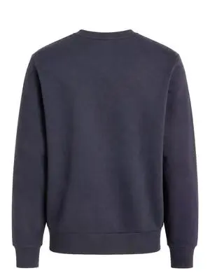 Lacoste Colour-block Crew Neck Sweater - Blue