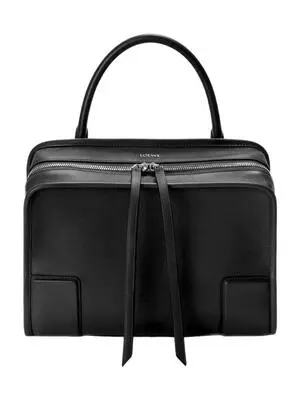 Loewe Amazona Smooth Leather Tote Bag - Black