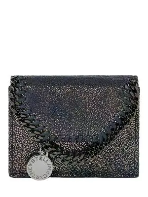 Stella McCartney Falabella Glittered Wallet - Blue