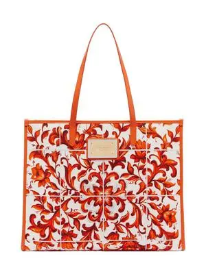 DOLCE & GABBANA Dolce&Gabbana Printed Canvas Shopper