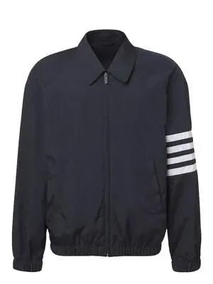 Thom Browne 4-bar Ripstop Blouson Jacket - Blue