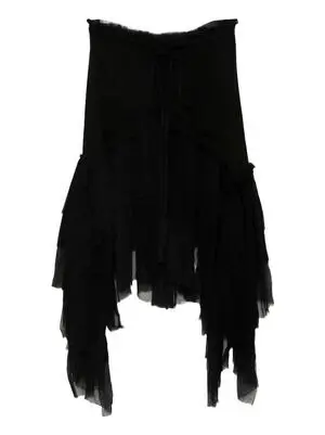 ANN DEMEULEMEESTER Bete Skirt - Black