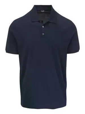 Kiton Short-sleeve Polo Shirt - Blue