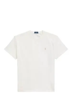 Polo Ralph Lauren Logo-embroidered T-shirt Neutrals