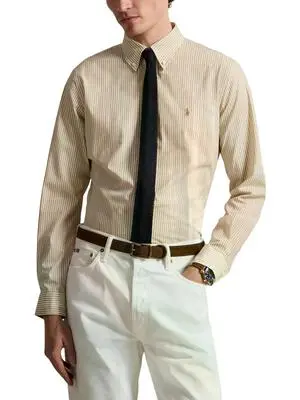 Polo Ralph Lauren Striped Button-down Shirt - Neutrals