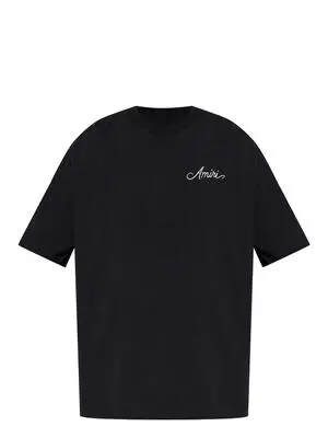Amiri T-shirt With Back Print - Black