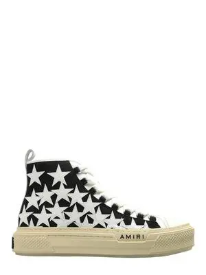 Amiri Stars Cour Hi" High Top Sneakers - Black