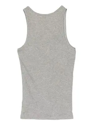 TOM FORD Ribbed Knit Vest - Grey