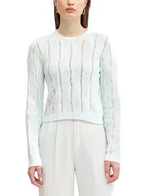 TWINSET Brooch-detailed Knitwear - Blue