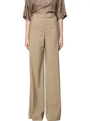 Max Mara Max Mara Wide Leg Tailored Trousers Camel