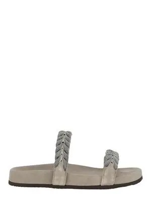 Brunello Cucinelli Braided Sandals - Ice