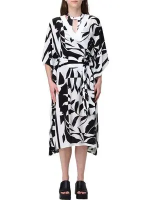 Max Mara Kaftan Midi Dress - Multicolor