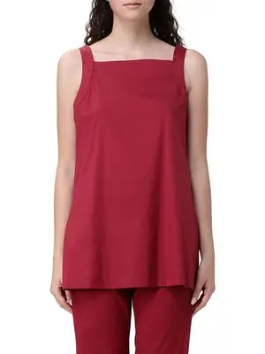 Max Mara Square Neck Tank - Red