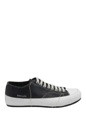 Premiata Lace Up Sneakers - Black