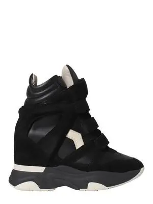 Isabel Marant Étoile Balskee Suede High Top Sneakers - Black