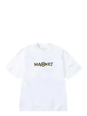 MARKET Smiley Doodle Graphic T-shirt - White