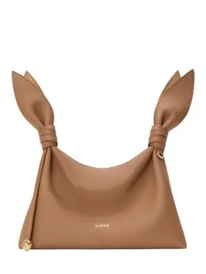 Loewe Mini Leather Scarf Shoulder Bag - Brown