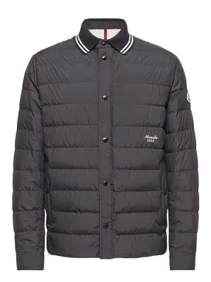 Moncler Dorvath Down Shirt Jacket - Blue