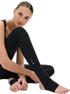 ELASTIQUE ATHLETICS L'original Lymphatic Stirrup Leggings - Black