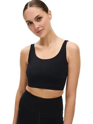 ELASTIQUE ATHLETICS Lisse Compression Bra - Black