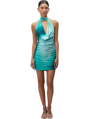 BAOBAB Donna Mini Dress With Halter Neck And Open Back - Notte