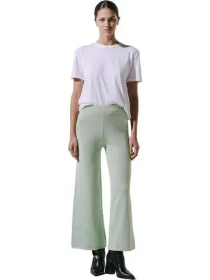BAOBAB Clarissa Wide Leg Knit Pants - Menta