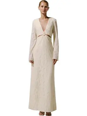 BAOBAB Manola Maxi Dress - Silver