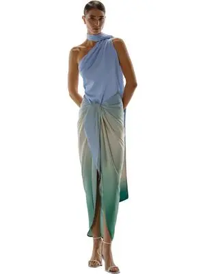 BAOBAB Lora Midi Dress - Algae