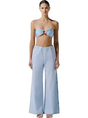 BAOBAB Wayra High-rise Wide-leg Pants - Laguna 69