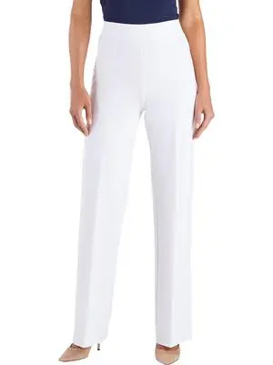 Jude Connally Trixie Wide-leg Ponte Pants - White