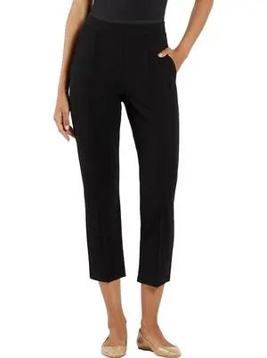 Jude Connally Tobi Pant Firm Finish Ponte Slim Leg Trousers - Black / Regular