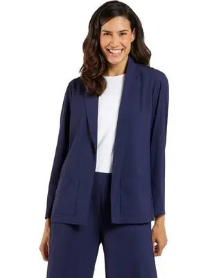 Jude Connally Mindy Jacket Lightweight Essential Blazer - Navy