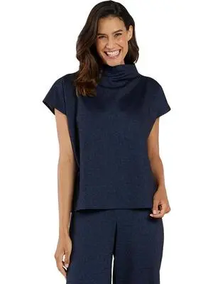 Jude Connally Tillie Sleeveless Pullover Top - Navy