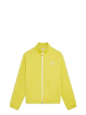 Casablanca Lime Monogram Jacquard Track Jacket - Multicolor