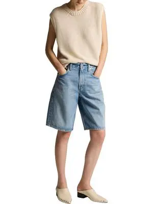 Vince Citizens Of Humanity Court Denim Short - Cupid