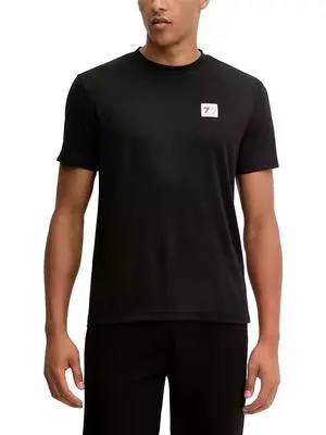 EA7 Logo-patch T-shirt - Black