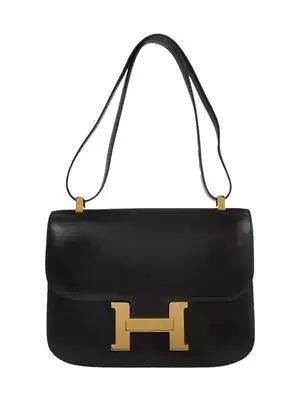 Hermès 23 Constance Shoulder Bag - Black