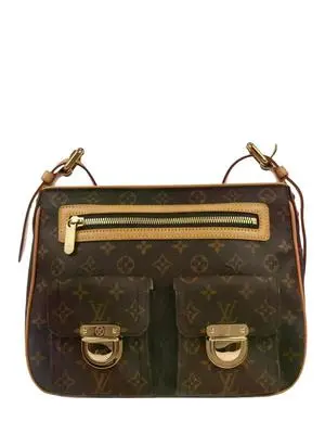 LOUIS VUITTON Hudson Gm Monogram Crossbody Bag - Brown