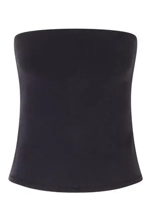 SKIMS Cotton-blend Jersey Tube Top - Gray