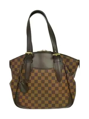 LOUIS VUITTON Damier Verona Mm Tote Bag - Brown