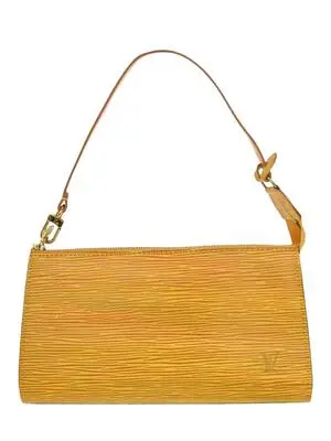 LOUIS VUITTON 1995 Epi Pochette Accessoires Handbag - Yellow