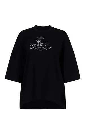 CLOTHES BY LOCKER ROOM Clothes By Locker Room Oversized Graphic T-Shirt