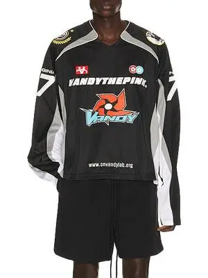 VANDYTHEPINK Moto Jersey - Black