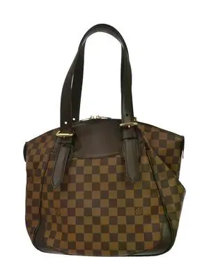 LOUIS VUITTON Damier Verona Mm Tote Bag - Brown