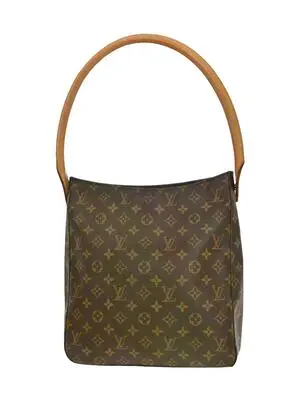 LOUIS VUITTON Monogram Looping Shoulder Bag - Brown