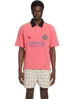 Martine Rose Oversized S/s Polo - Pink