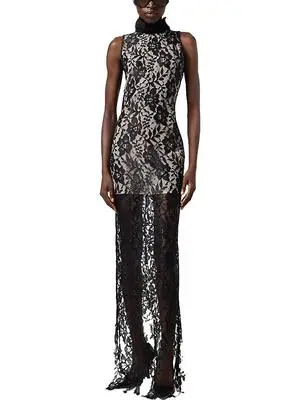 GIUSEPPE DI MORABITO Giuseppe Di Morabito Long Lace Dress