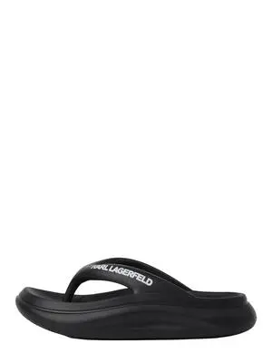 Karl Lagerfeld Skoona Ii Slides - Black