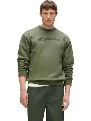 KL JEANS Jeans Regular Fit Logo Sweatshirt - Beetle